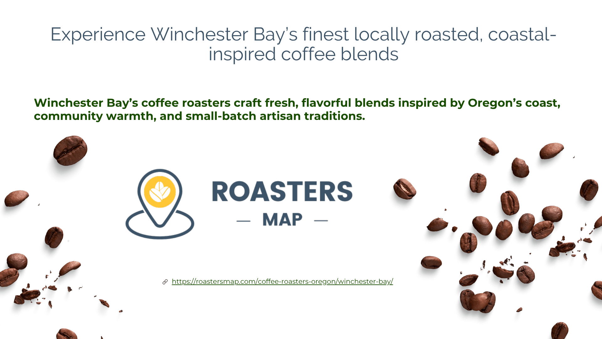 Best Coffee Roasters in Winchester Bay Oregon| Roasters Map